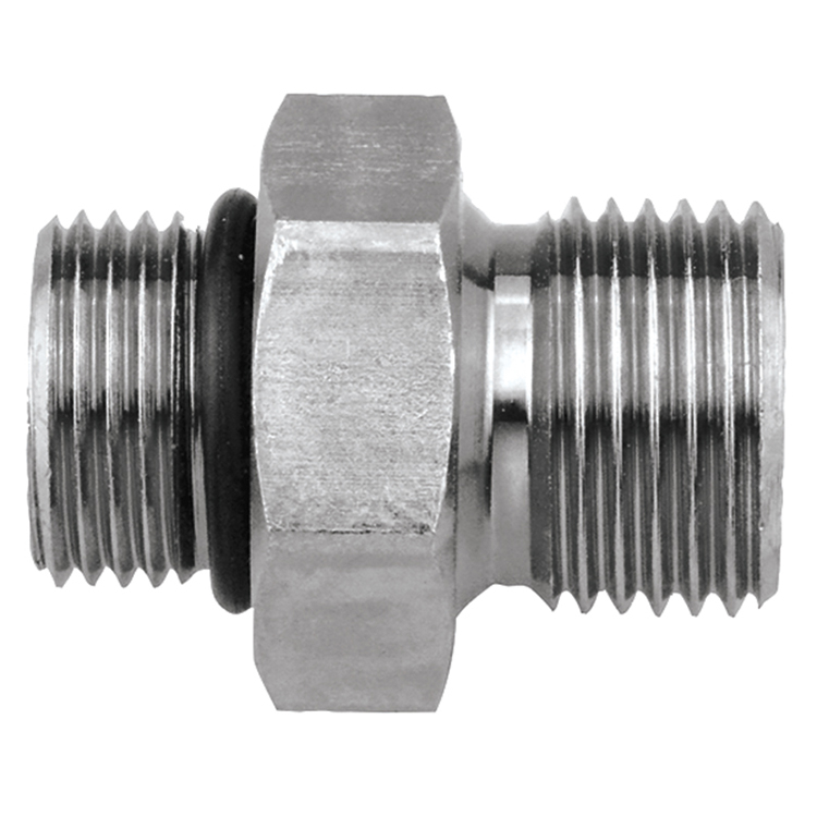 36011-06-08 9/16-18 MALE O-RING BOSS TO 1/2" MALE BSP PARALLEL ...